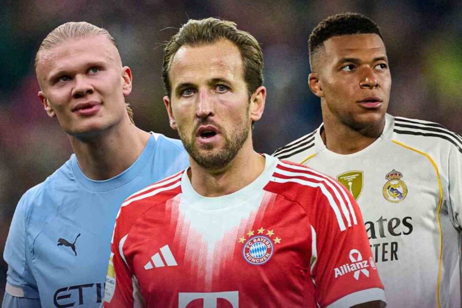 Haaland contro Kane e Mbappé: quali record possono battere